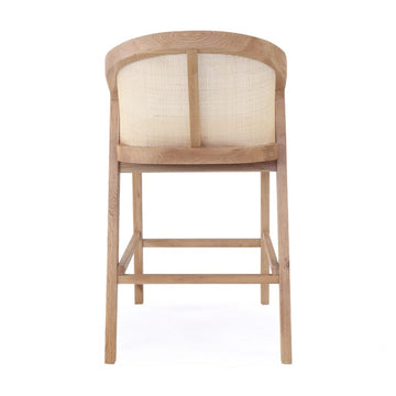 Anka Oak Counter Stool Natural | Black Mango