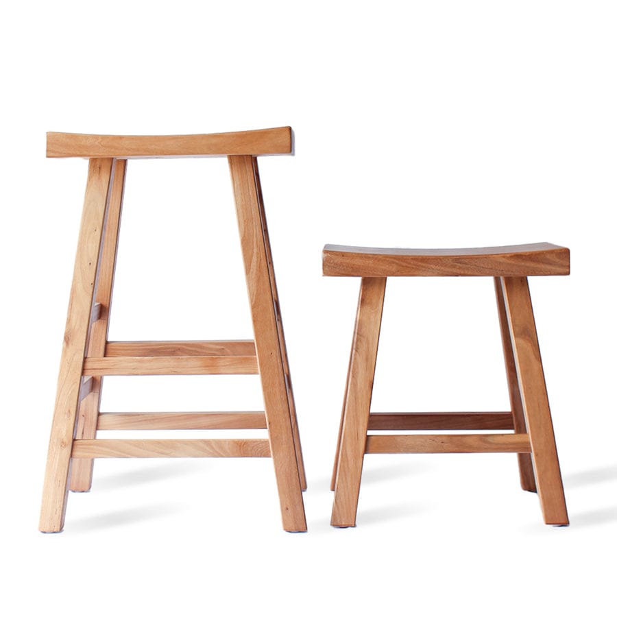 Maggie Solid Elm Counter Stool | Black Mango – Black Mango Interiors