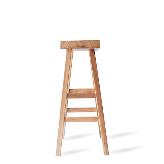 Maggie Solid Elm Counter Stool | Black Mango – Black Mango Interiors
