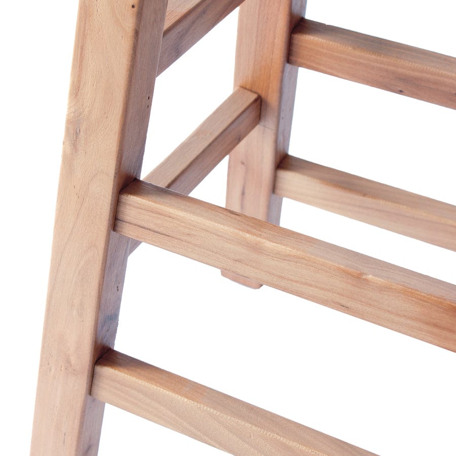 Maggie Solid Elm Counter Stool | Black Mango – Black Mango Interiors