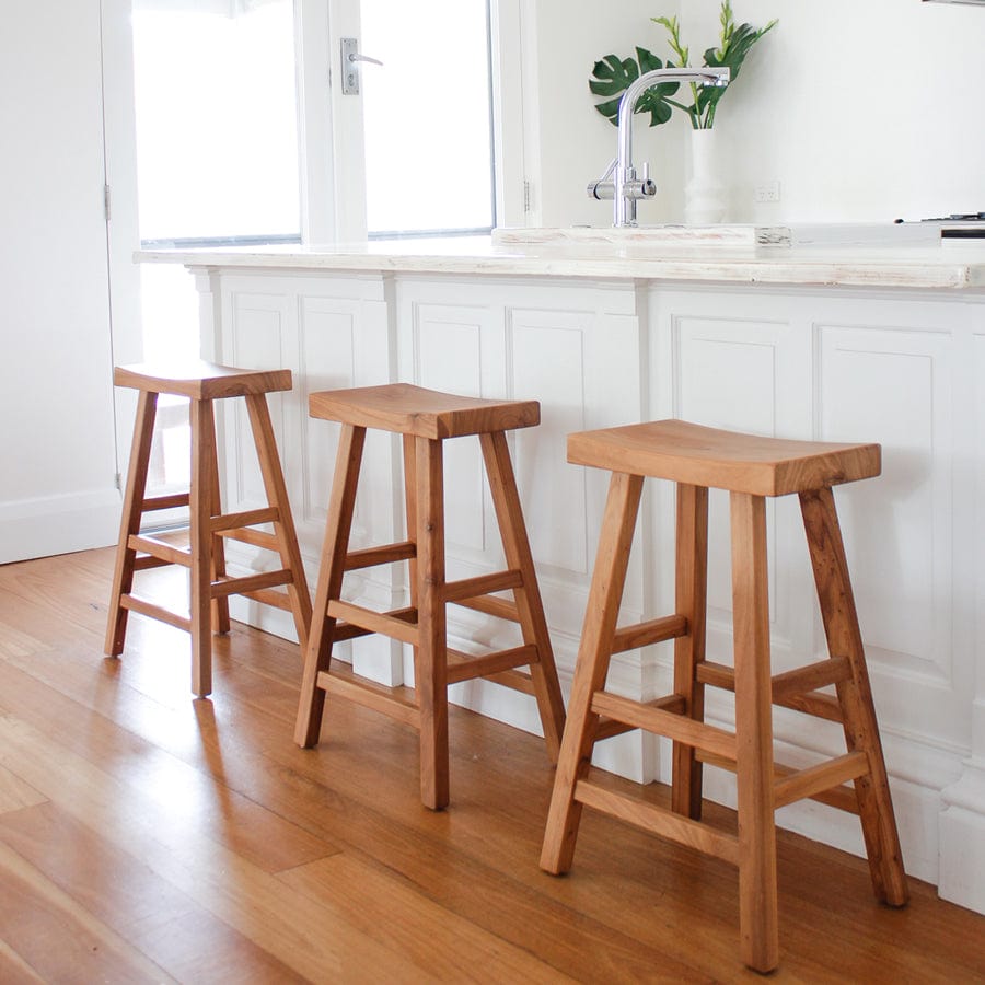 Maggie Solid Elm Counter Stool | Black Mango – Black Mango Interiors