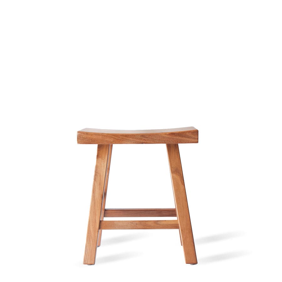 Maggie Solid Elm Workers Stool | Black Mango – Black Mango Interiors